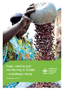 Data, Metrics, and Monitoring in CGIAR - Strategic Study | IAES | CGIAR ...