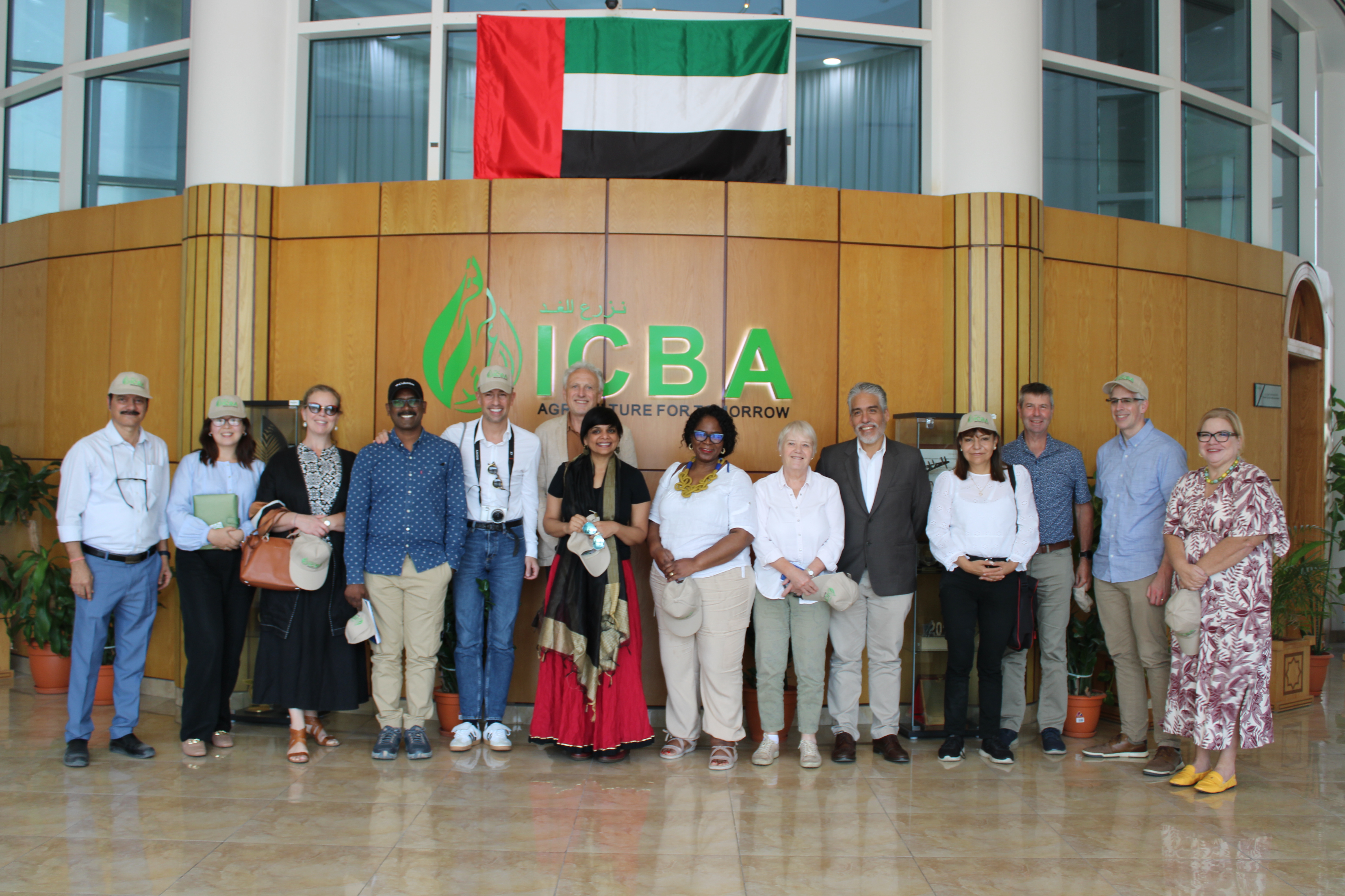 The Importance of Soil: ISDC’s Trip to the International Center for Biosaline Agriculture in ...