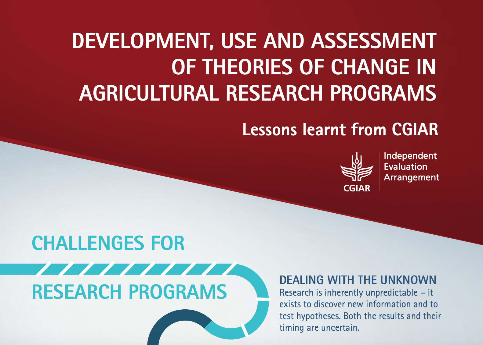 Developing, Using, and Assessing TOC in CGIAR | IAES | CGIAR ...