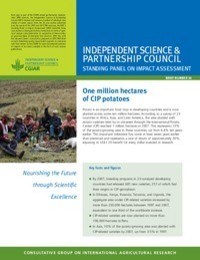 One Million Hectares of CIP Potatoes, Brief Number 36 | IAES | CGIAR ...