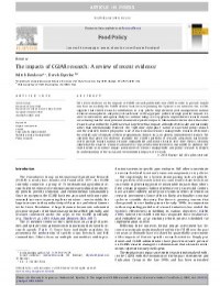 The Impacts of CGIAR Research: A Review of Recent Evidence | IAES ...