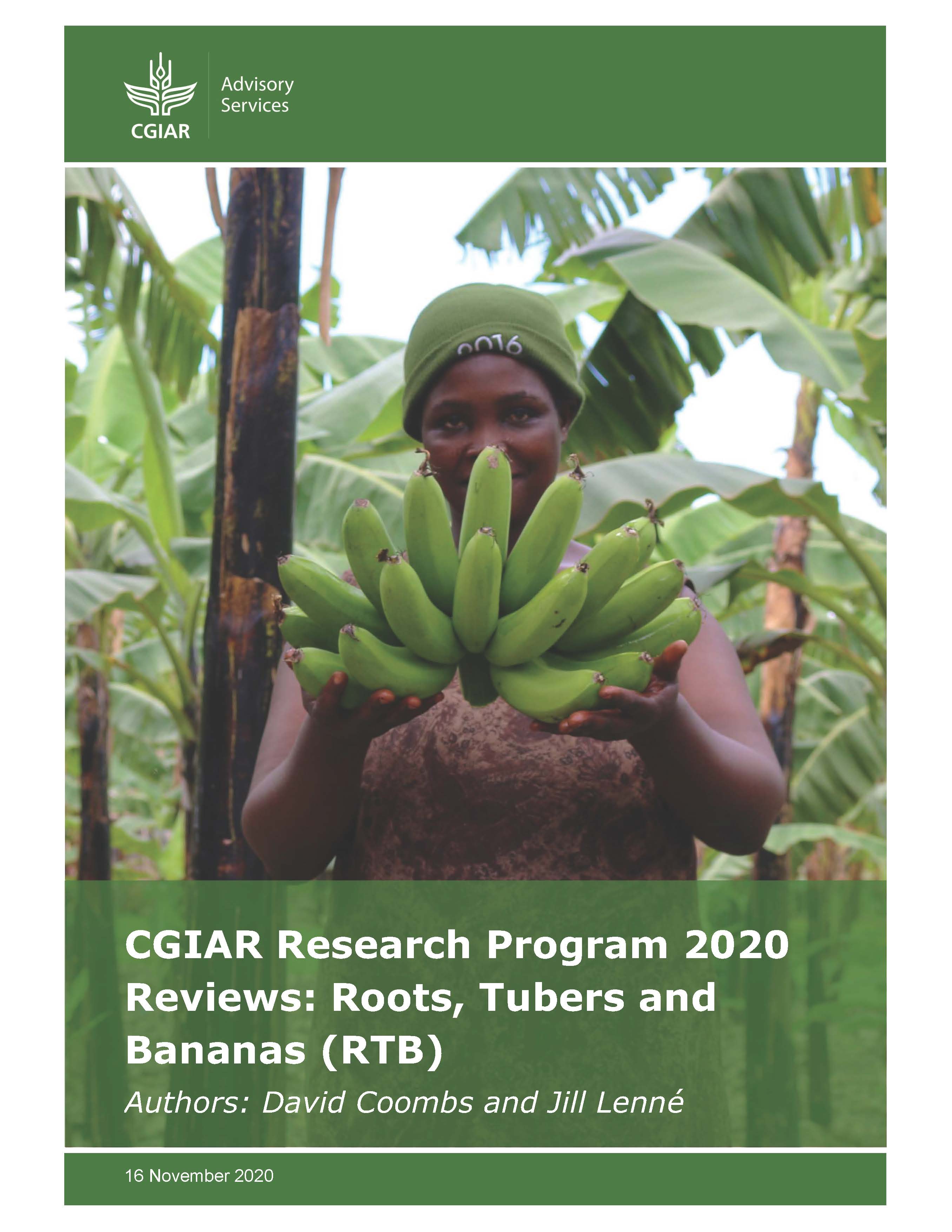 CRP 2020 Review: Roots, Tubers and Bananas (RTB) | IAES | CGIAR ...