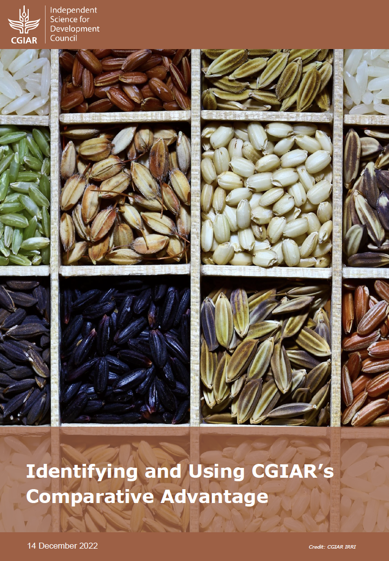 Identifying and Using CGIAR’s Comparative Advantage | IAES | CGIAR Independent Advisory and ...